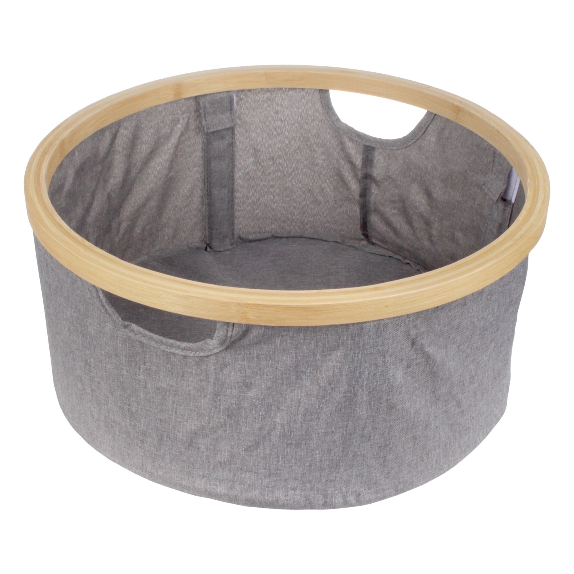 Foldable Bamboo Laundry Hamper without Lid - Decor Essentials for Any ...