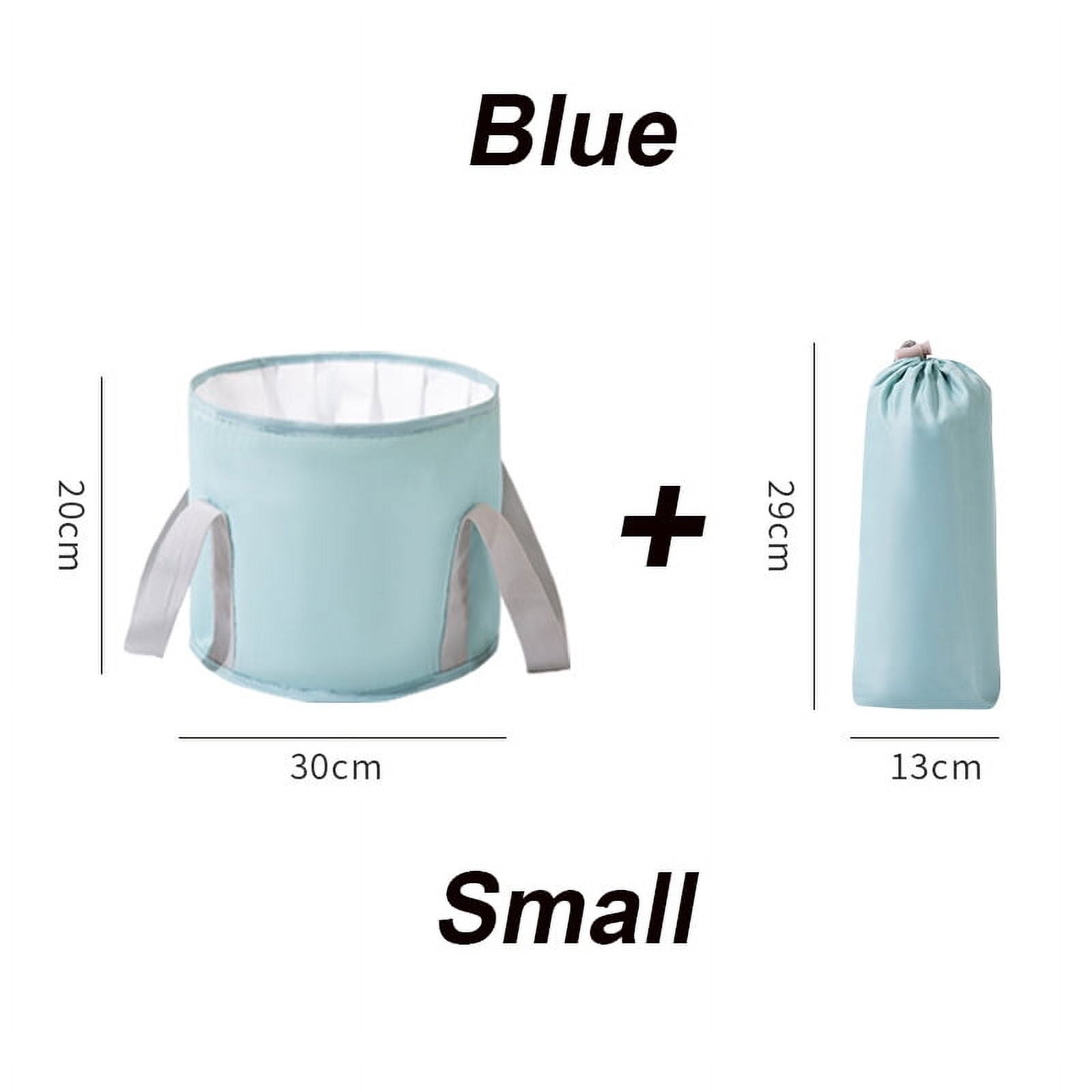 Foldable Basin Travel Camping Washbasin Bucket Fishing Folding Basin ...