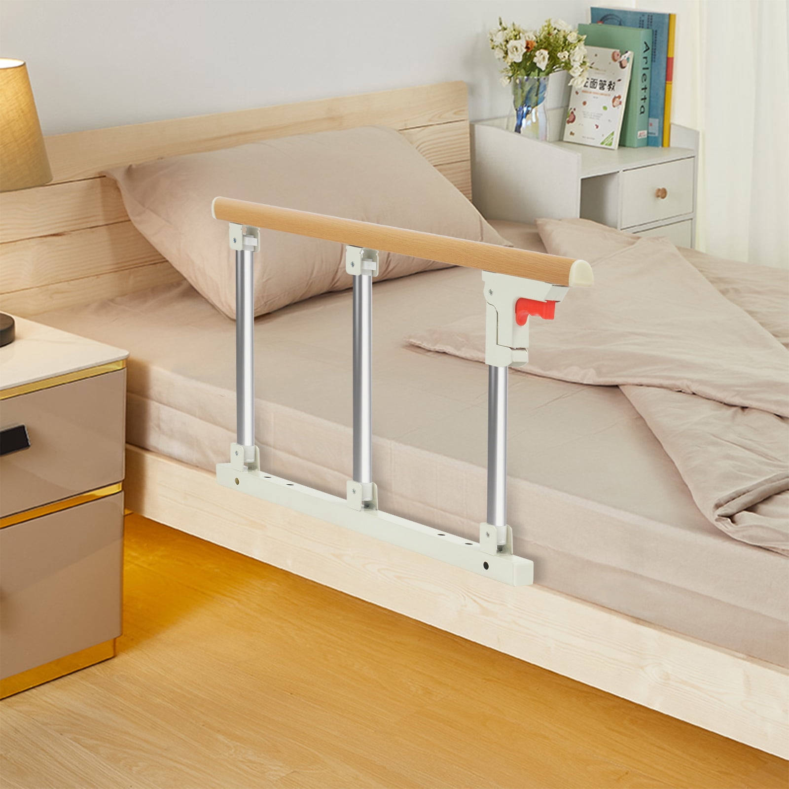Foldable Bed Safety Rail, Stainless Steel & Aluminum Alloy, Child ...