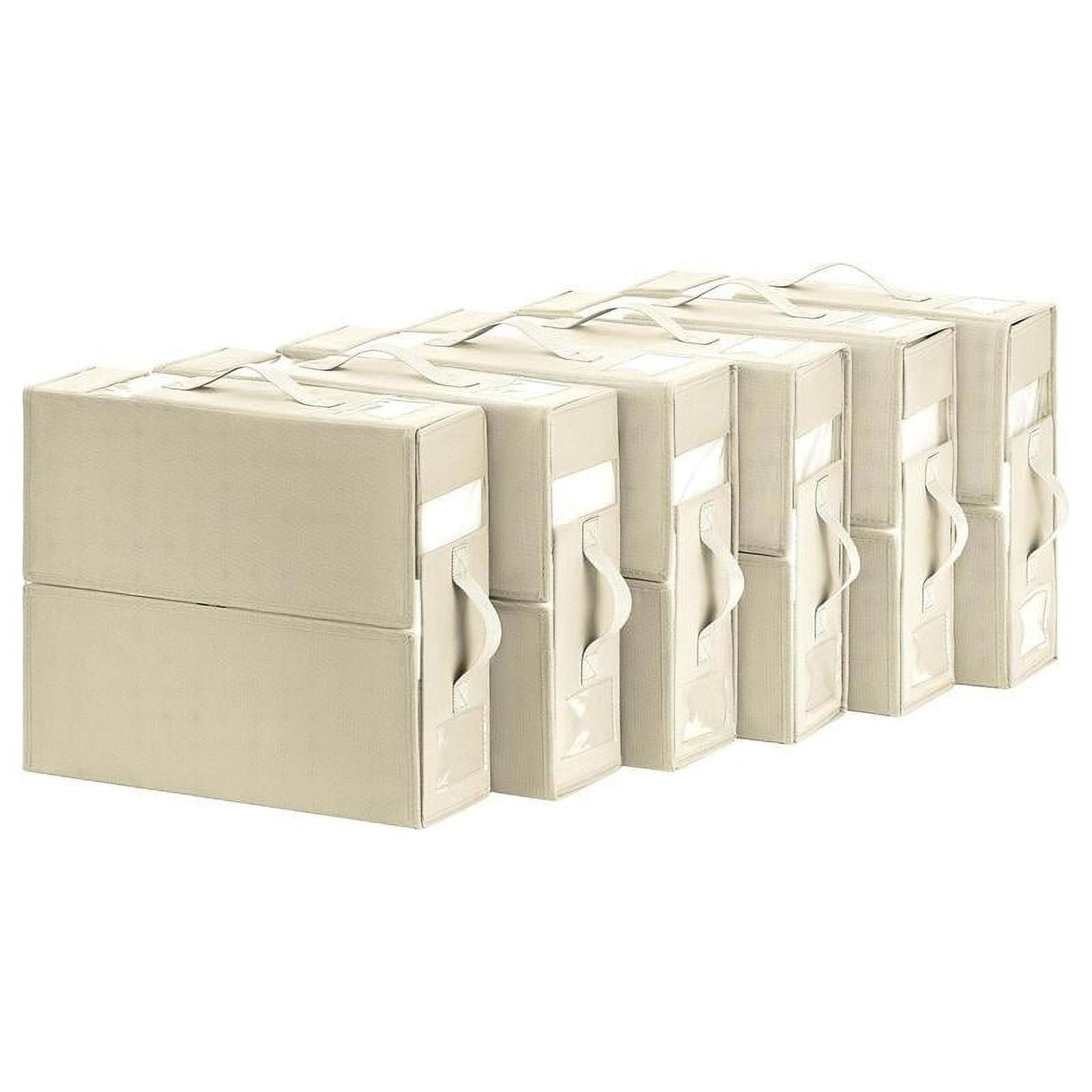 Foldable Bed Sheet Storage Organizer, Large Capacity Linen Closet ...