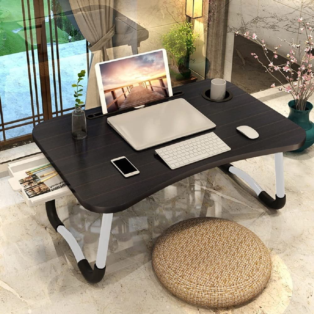Foldable Bed Table for Laptop,Laptop Desk Table Stand,Laptop Bed Tray ...