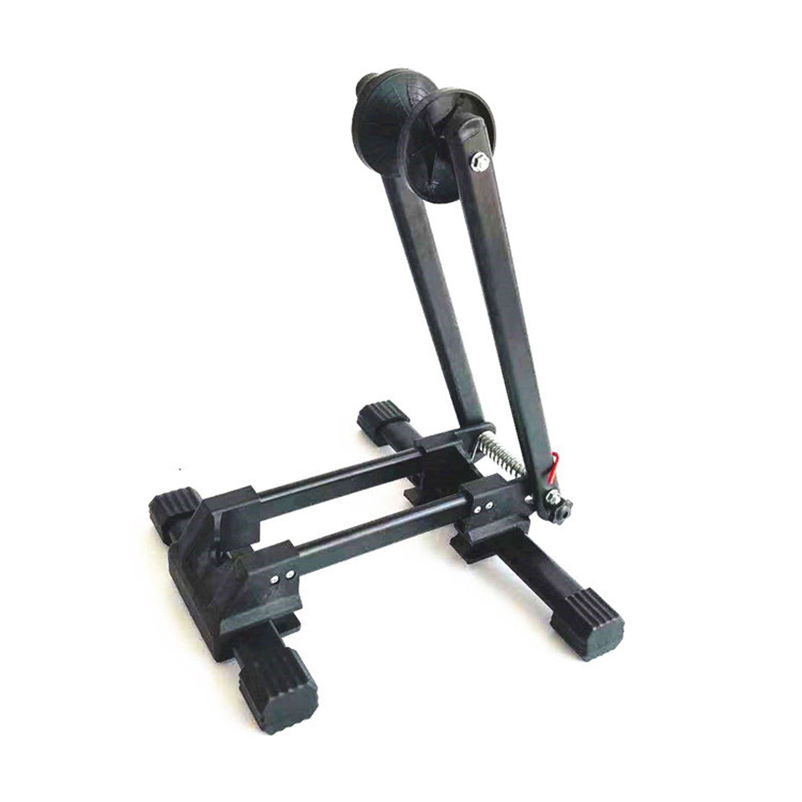 Foldable Bike Stand Portable Double Pole Bike Plug in Parking Rack ...