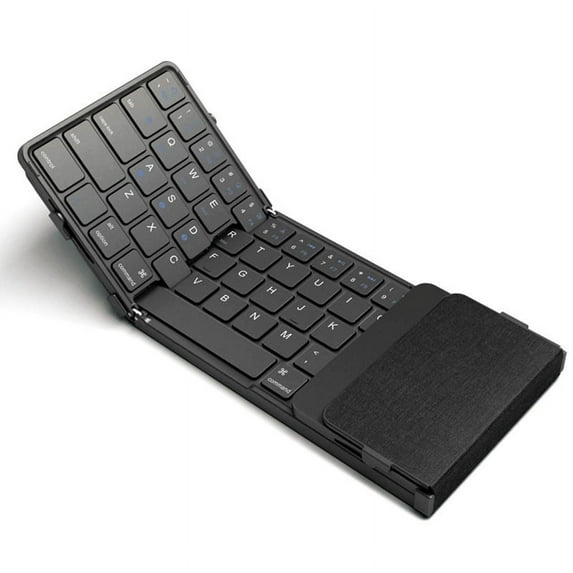 Foldable Bluetooth Keyboard Folding Wireless Keyboard with Touchpad ...