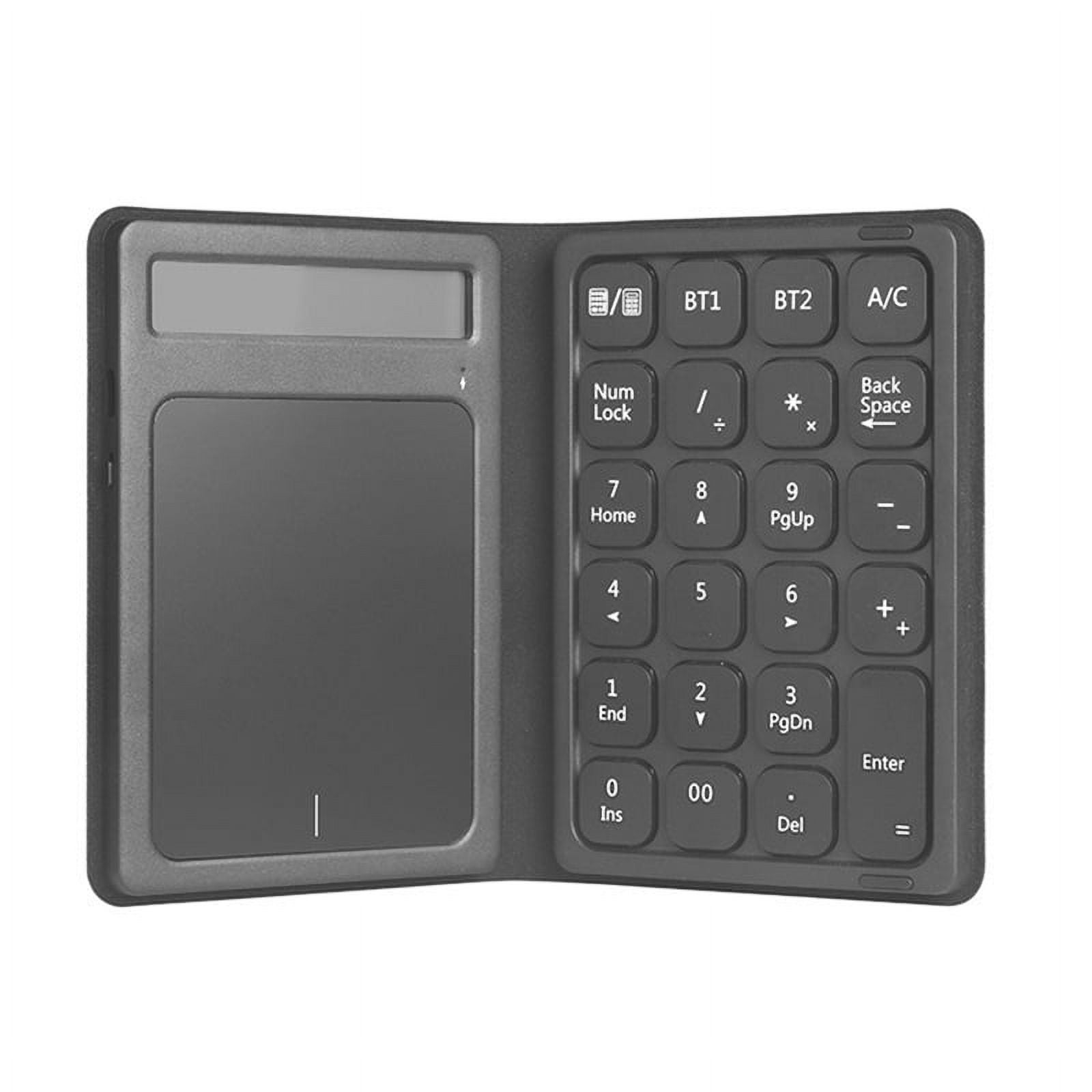 Foldable Bluetooth Numberic Keyboard with Touchpad Portable 3in1 ...