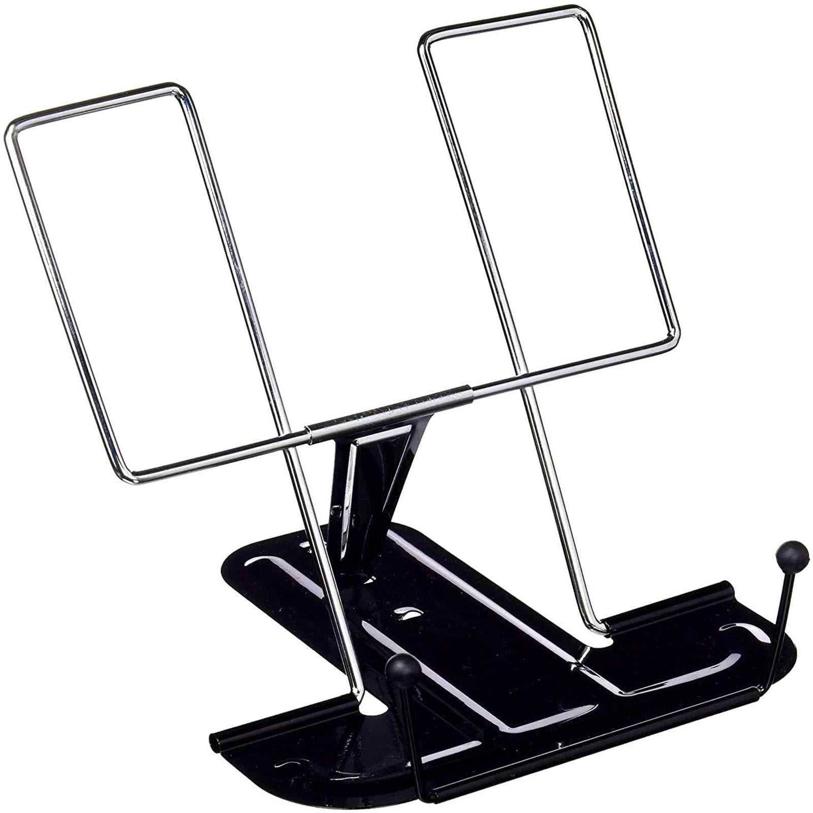 Foldable Book Stand - Adjustable Reading Stand with Non-Slip Base for ...
