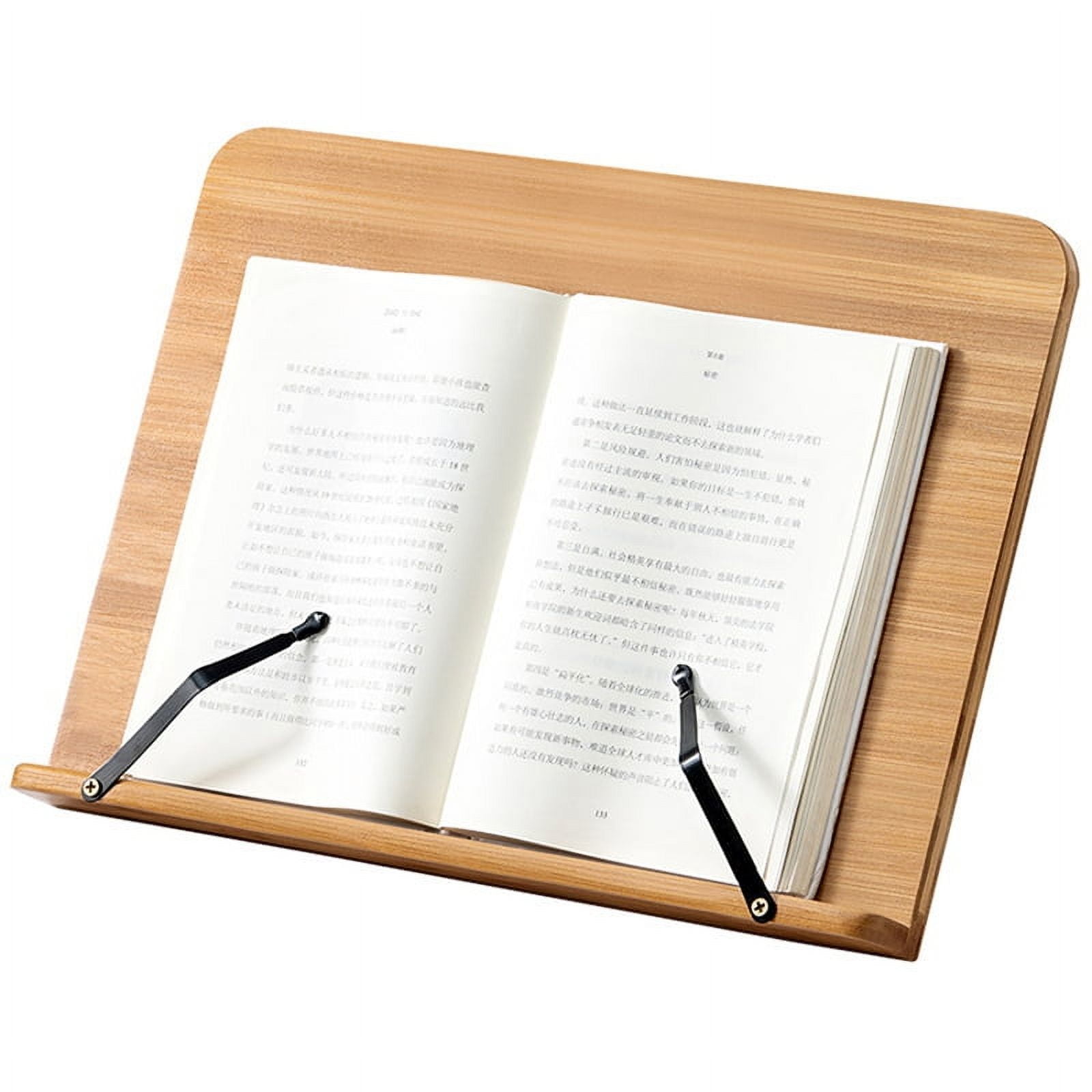 Foldable Book Stand for Home & Study - Portable Adjustable Tablet ...