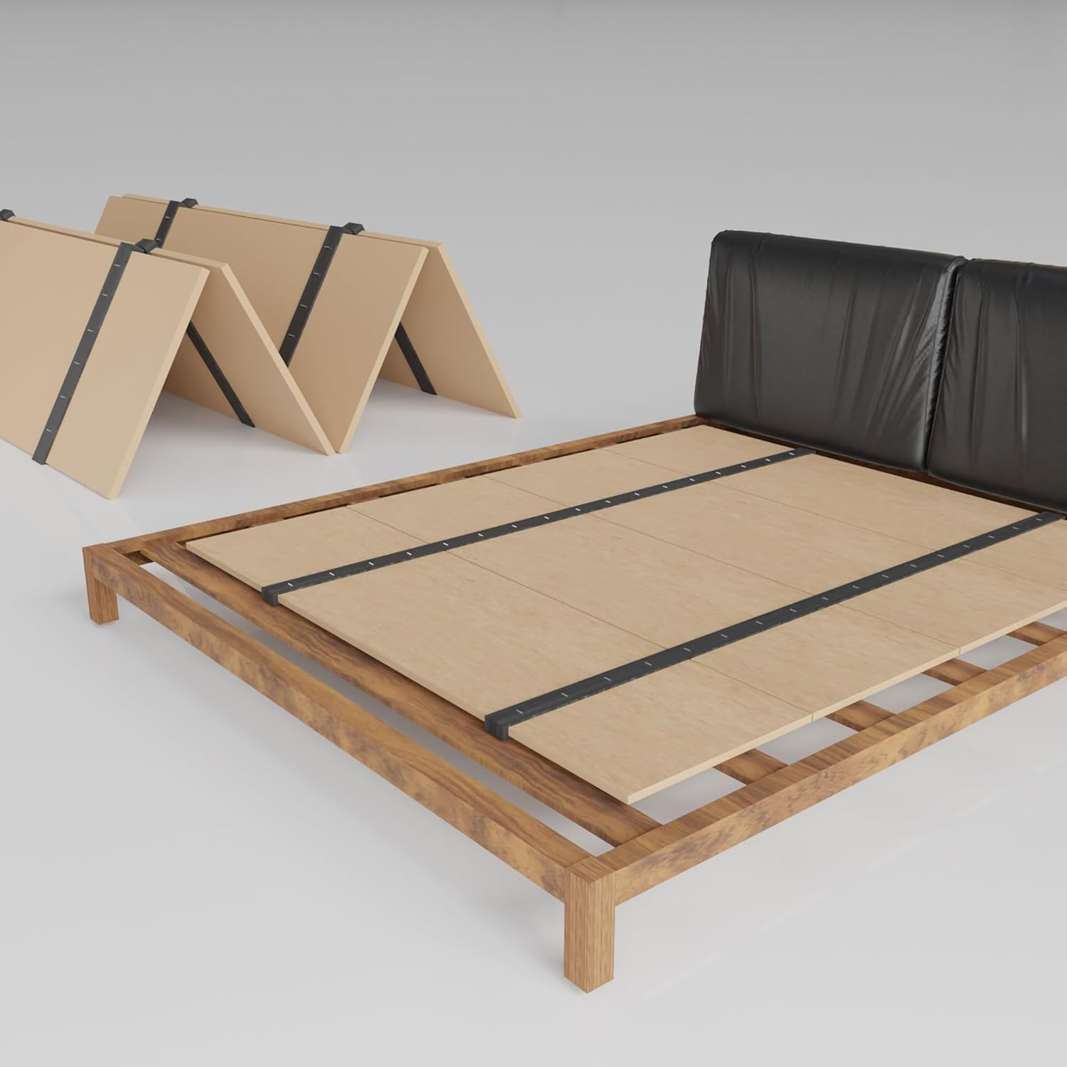 , Foldable Box Spring, Bunkie Board and Bed Support Board to Minimize ...