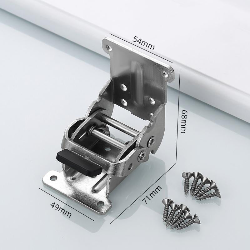 Foldable Bracket, Self-Lock Hinge Hardware with Screws Lock Extension ...