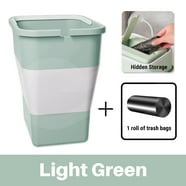 TrashTrainer Trash Can Hauler, Garbage Can Towing Straps, Works with ...