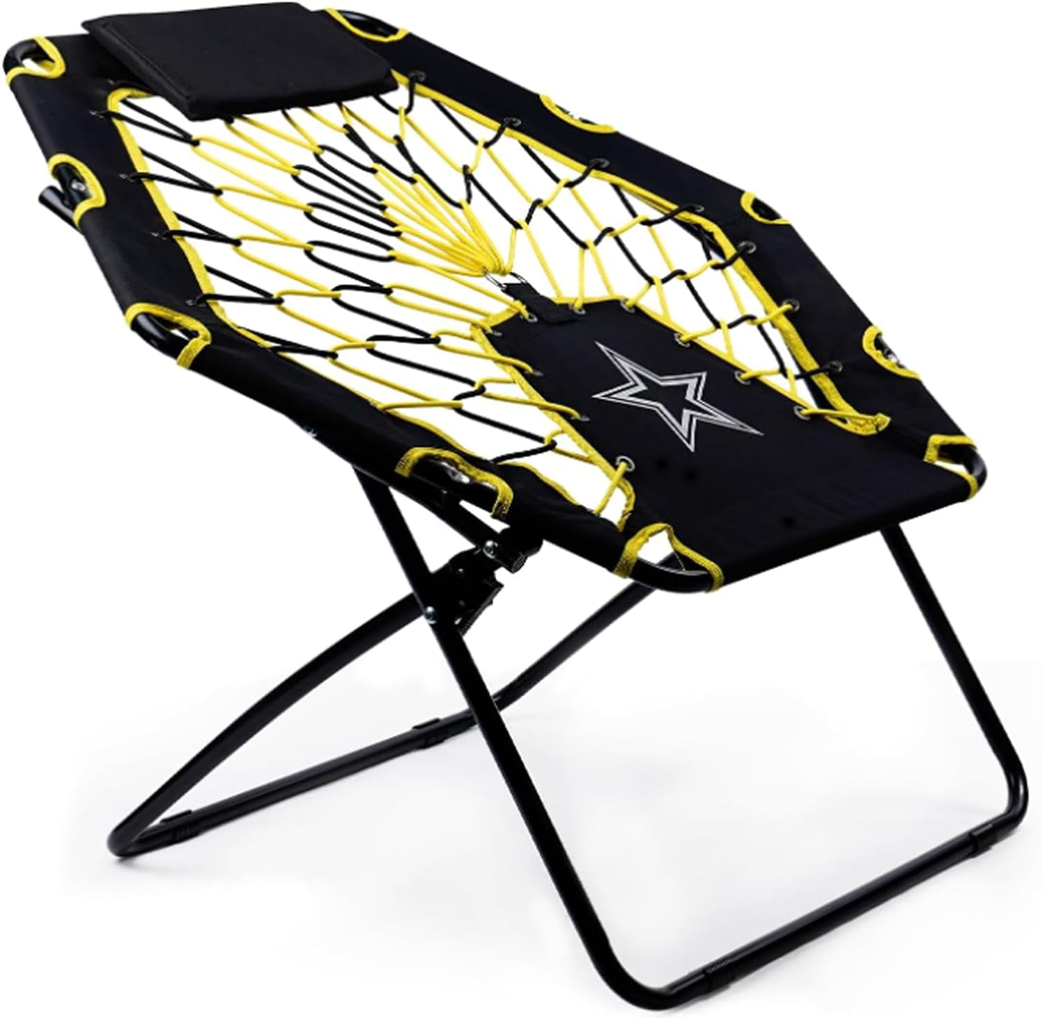 Foldable Bungee Chair, Elastic Colorful Accent Comfortable Portable ...