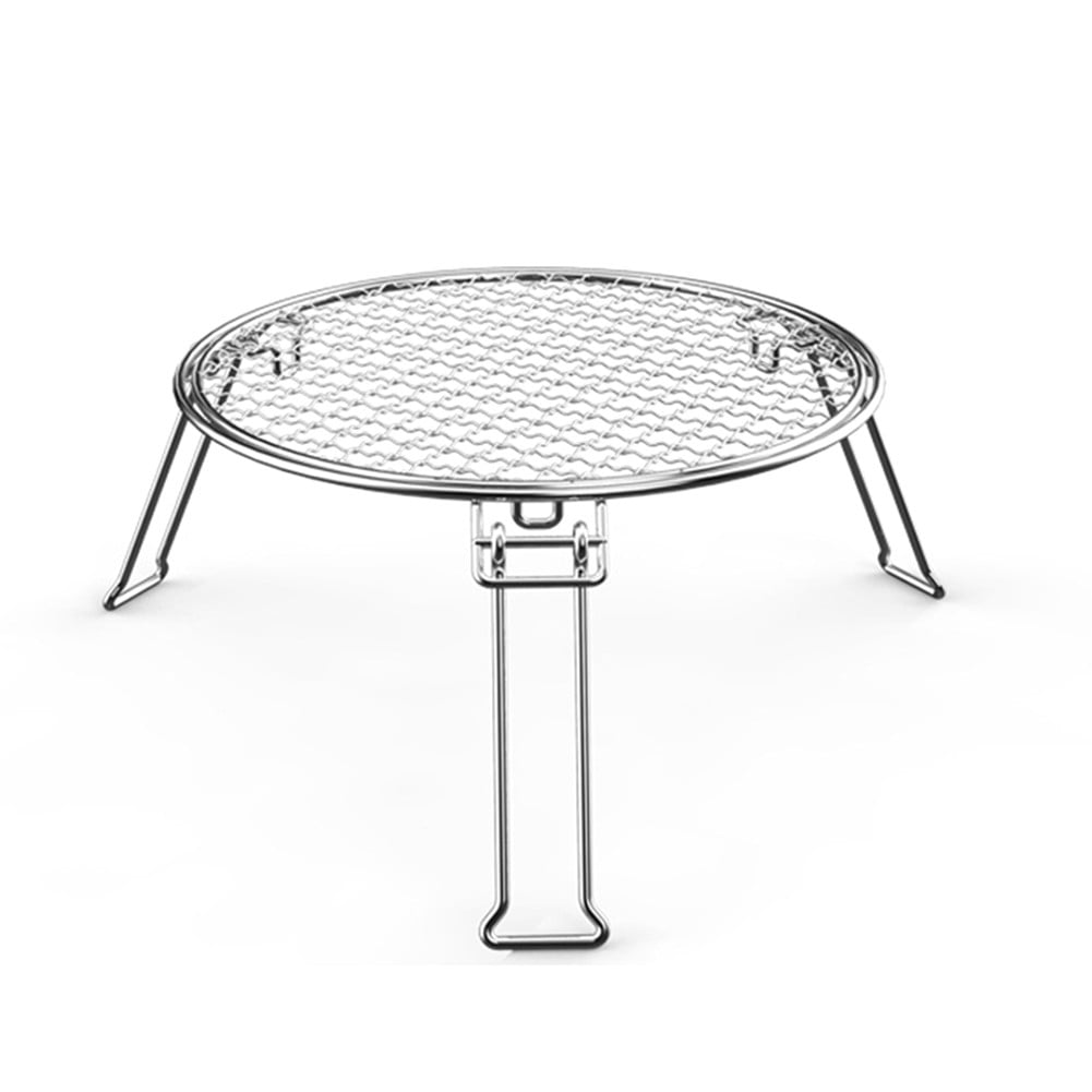 Foldable Camping BBQ Grill Net Picnic Rack Campfire Grill Grid for ...
