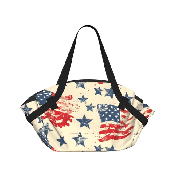 Foldable Camping Bag To Picnic Mat Thick Portable Shoulder Bag With 2 ...
