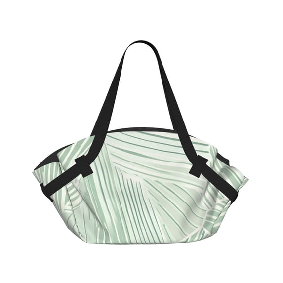 Foldable Camping Bag To Picnic Mat Thick Portable Shoulder Bag With 2 ...
