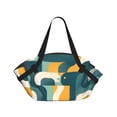 Foldable Camping Bag To Picnic Mat Thick Portable Shoulder Bag With 2 ...