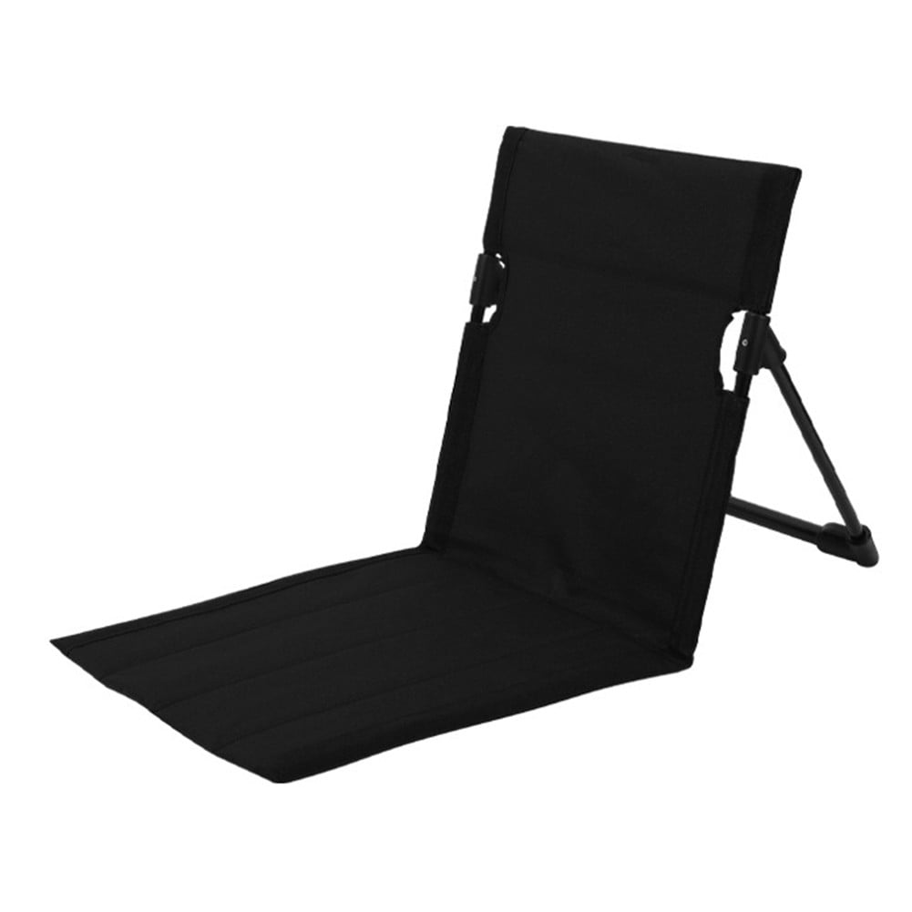 Foldable Camping Chair Ergonomic Single Lazy Back Chair for Outdoor ...