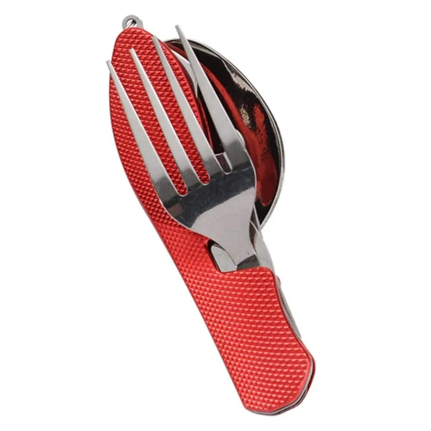 Foldable Camping Utensil Set - Multi-Functional Knife, Fork, Spoon ...