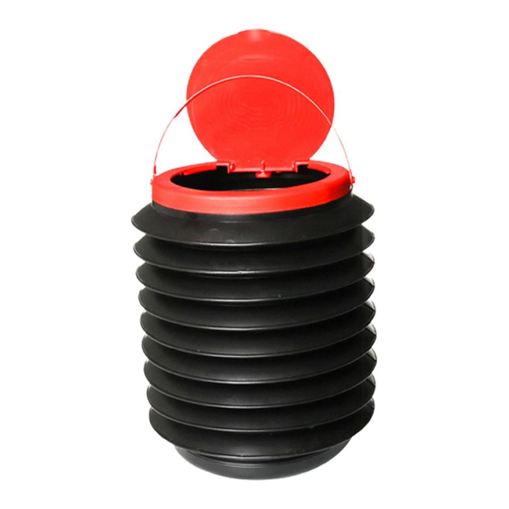 Foldable Car Trash Bin Retractable Telescopic Container with Washable ...