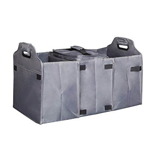 Foldable Car Trunk Organizer with Cooler – Family Road Trip Ready ...