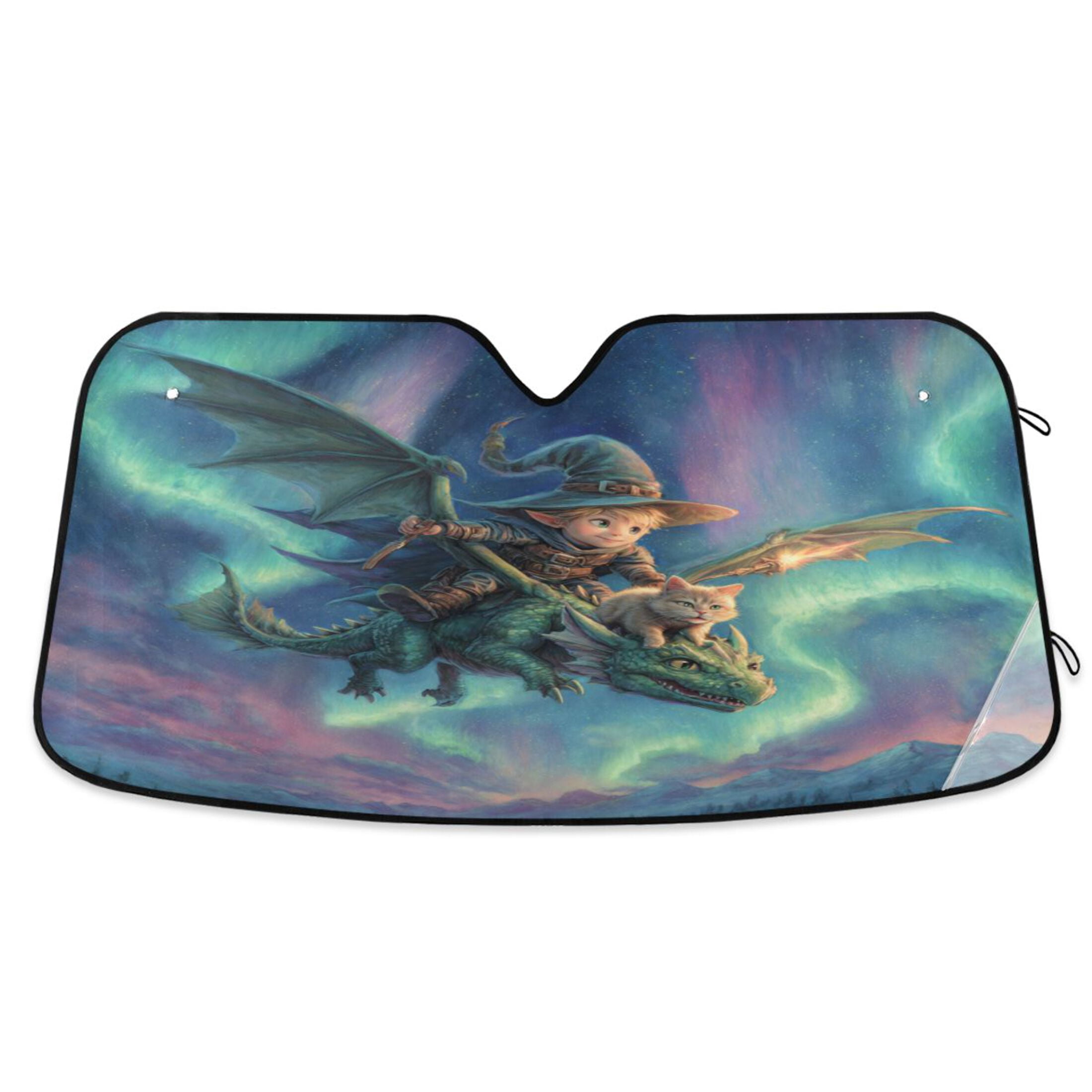 Foldable Car Windshield Sunshade UV Sun Visor Protector Blocks UV Rays ...