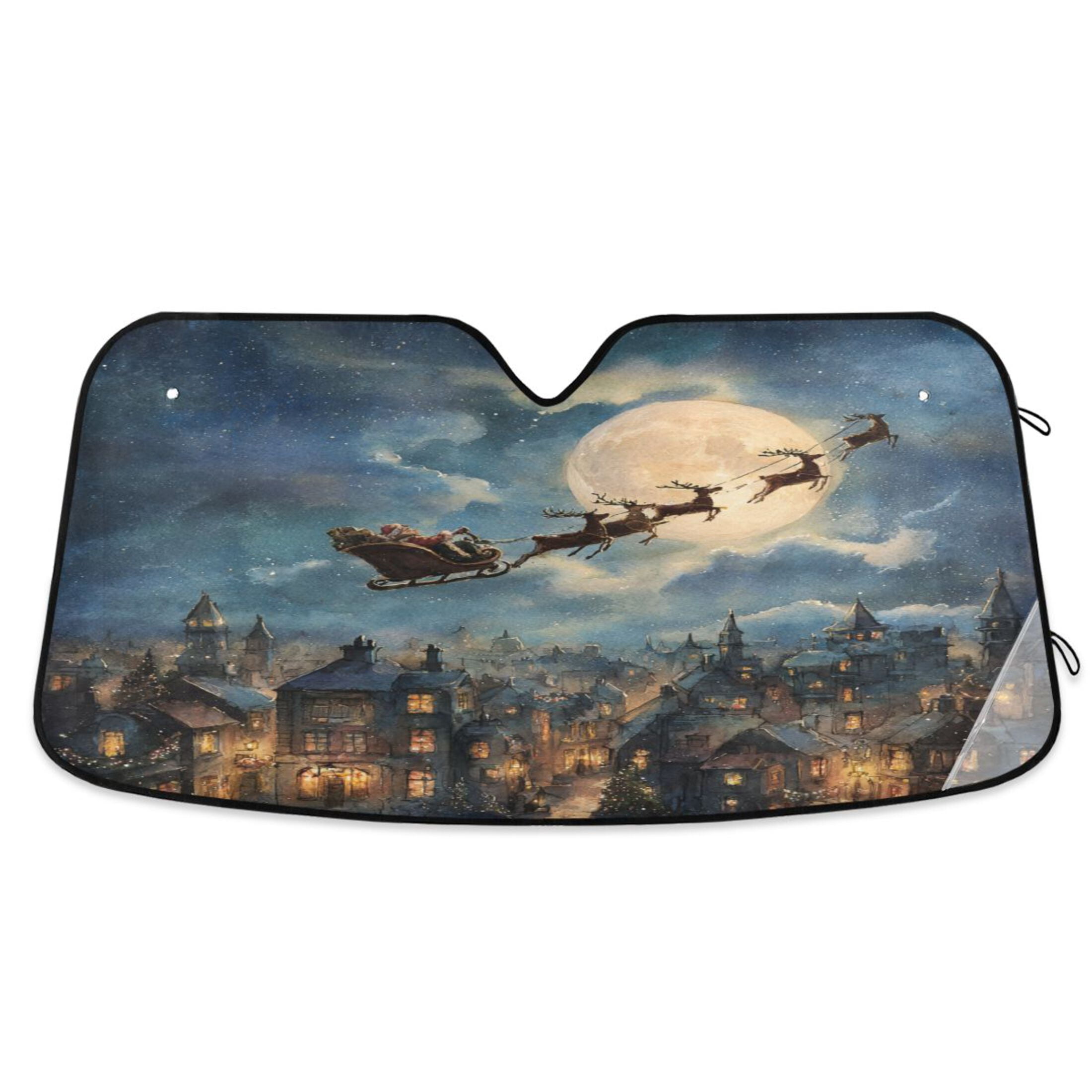 Foldable Car Windshield Sunshade UV Sun Visor Protector Blocks UV Rays ...
