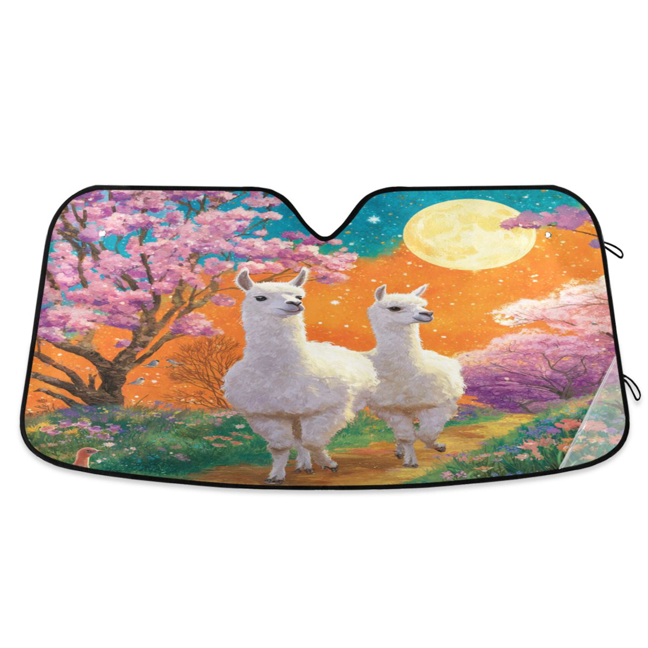 Foldable Car Windshield Sunshade UV Sun Visor Protector Blocks UV Rays ...