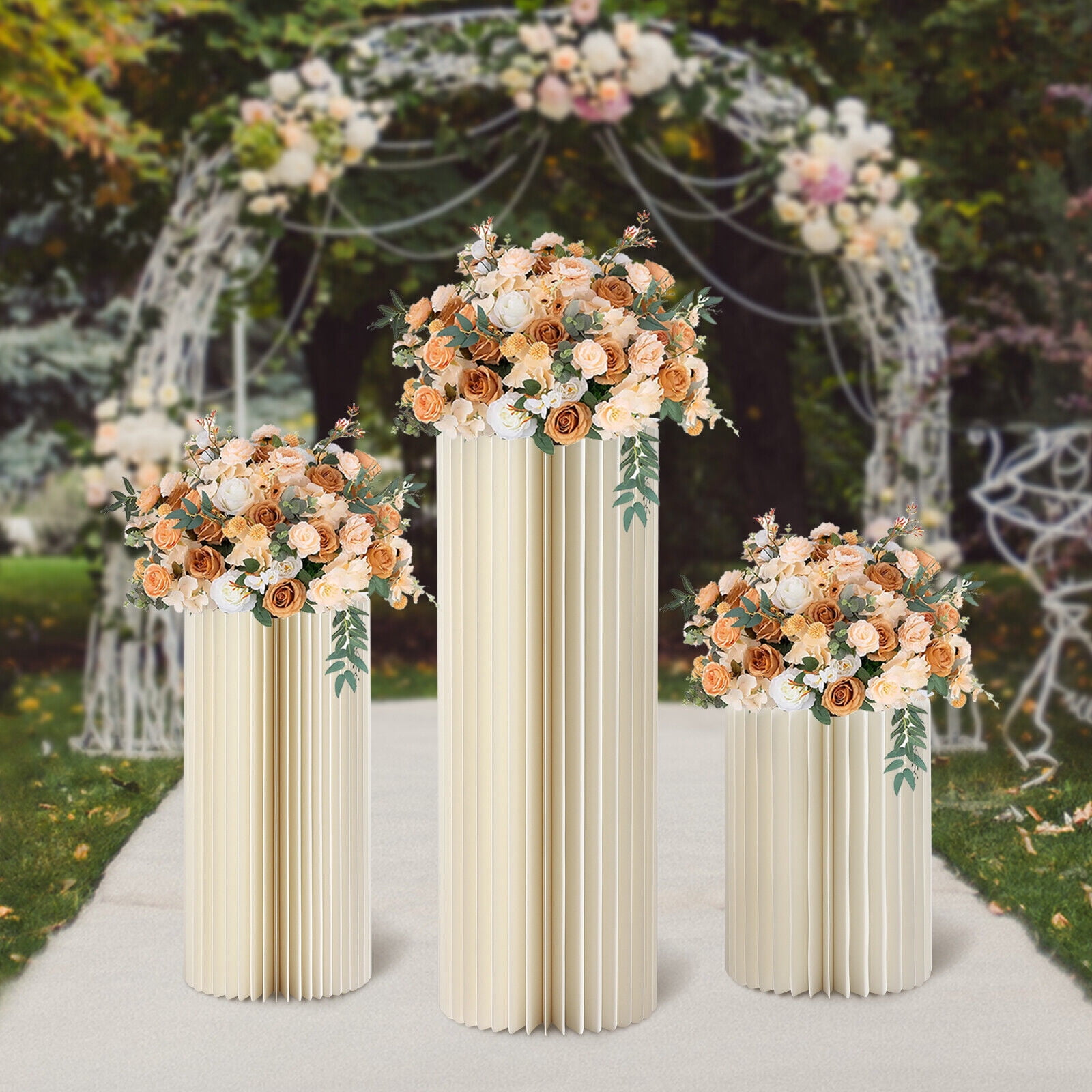 Foldable Cardboard Centerpiece Display Wedding Centerpieces Powerful ...