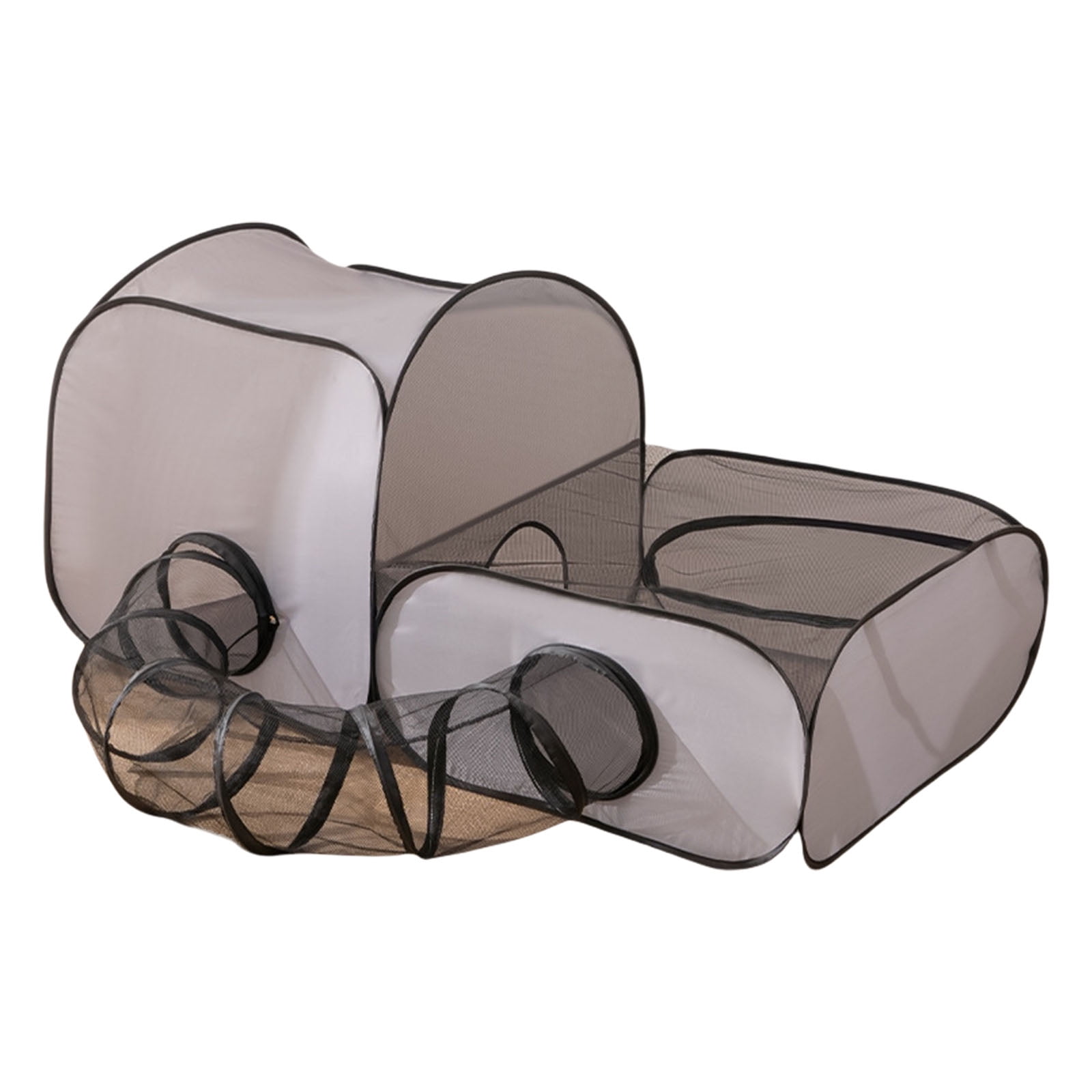 Foldable Cats Playpen Sunproof Ventilation Tunnel House for Outdoor ...