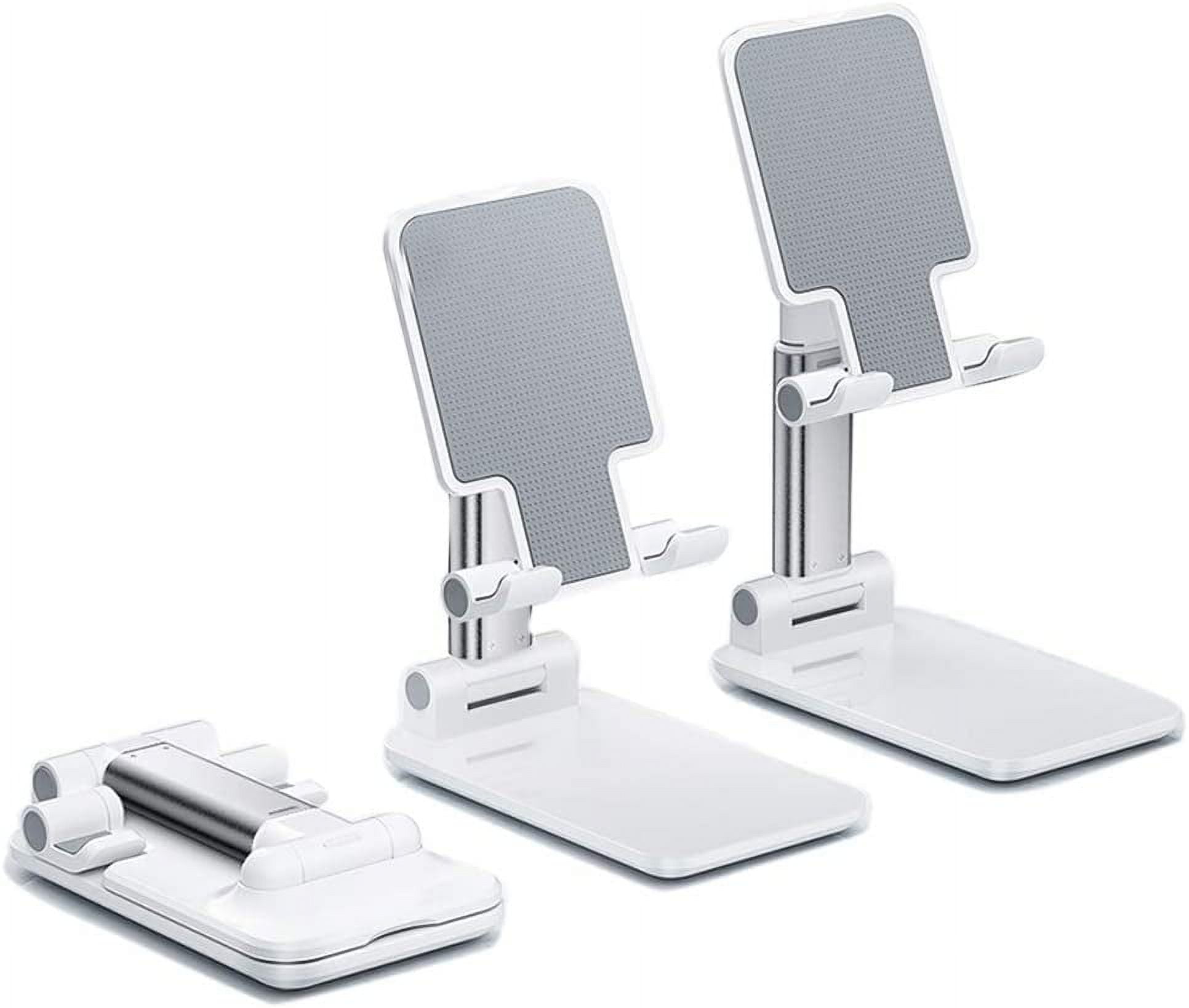 Foldable Cell Phone Stand,Adjustable Angle Height Desktop Phone and ...