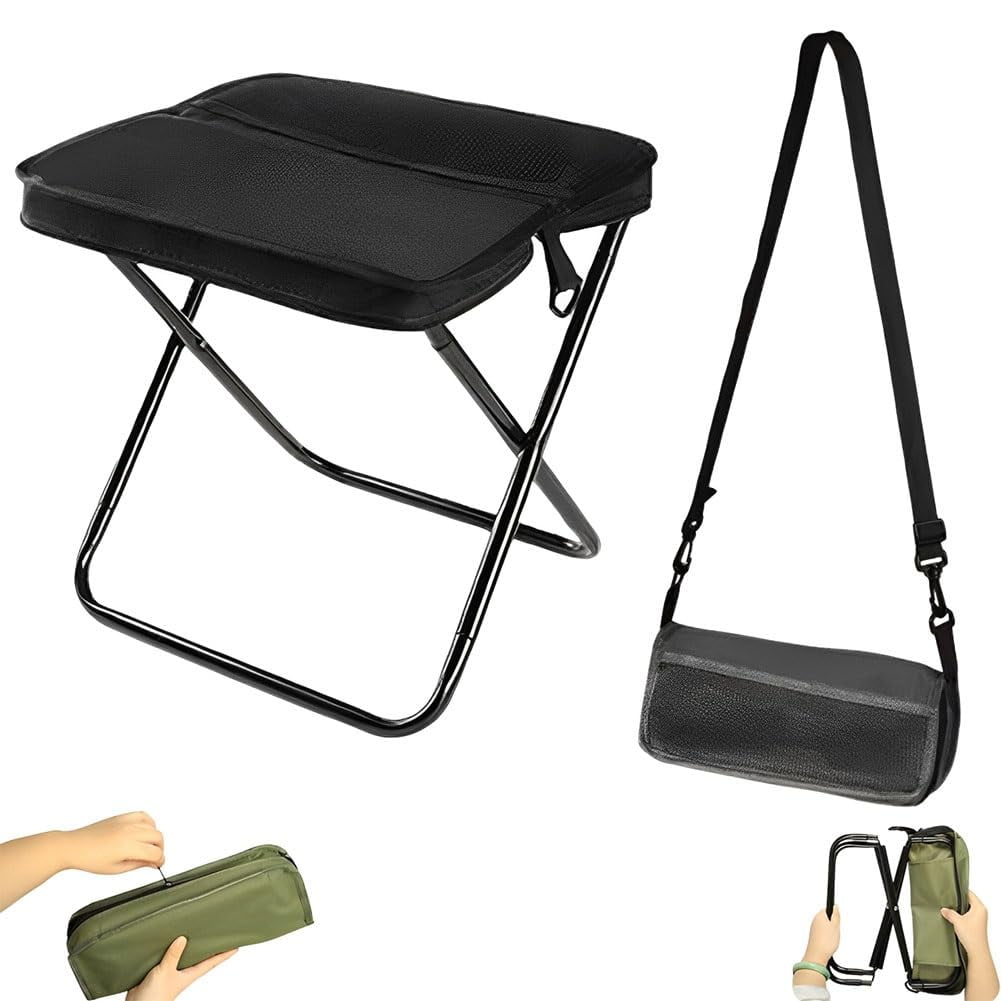 Foldable Chair Bag, Mini Easy Carry Outdoor Chair, Foldable Backpack ...