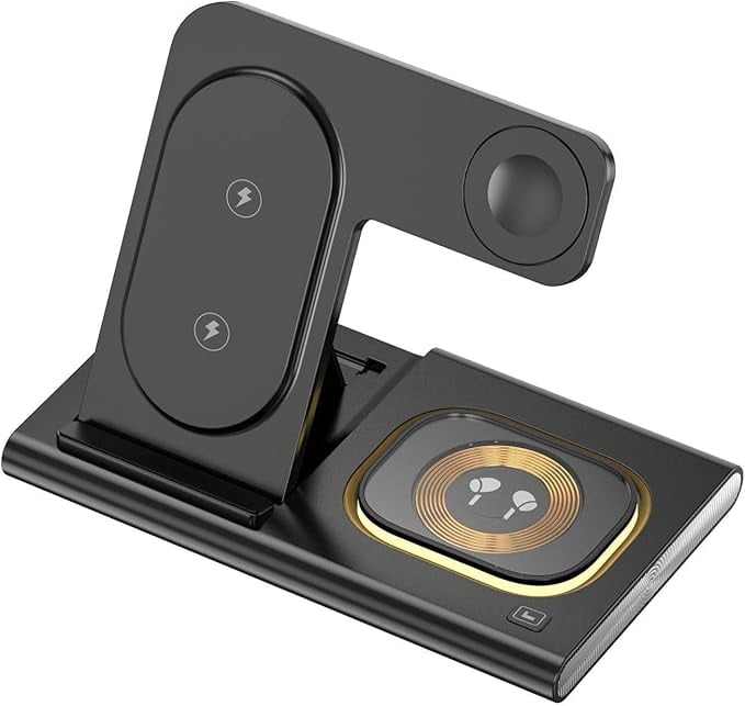 Foldable Charger 3 in 1 Charger Fast Charging, Charger Stand,Foldable ...