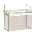 Foldable Clear PVC Clothes Storage Bin,Zipper Waterproof Closet ...