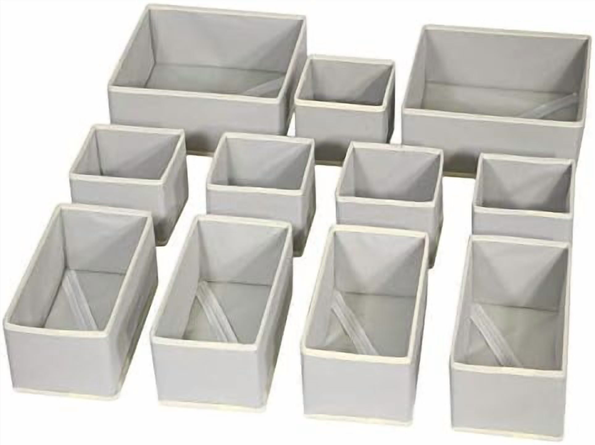 Foldable Cloth Storage Box Closet Dresser Drawer Organizer Fabric ...