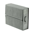 Foldable Clothes and Blanket Storage Box with Handle | Fabric Organizer ...