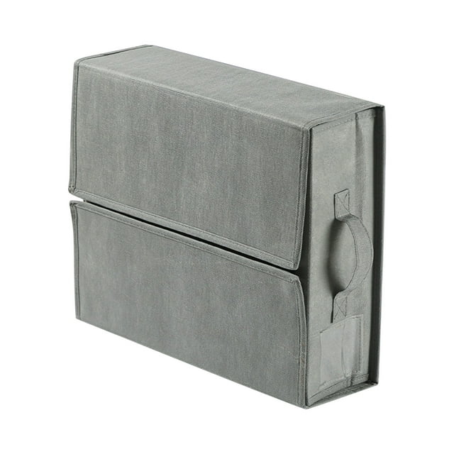 Foldable Clothes and Blanket Storage Box with Handle | Fabric Organizer ...