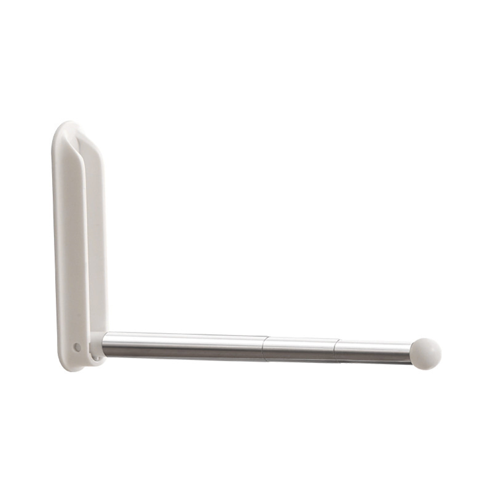 Foldable Clothes Hanger Storage Rack Wall Hanging Telescopic Hook For ...