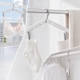 Foldable Clothes Hangers With Clips, Portable Travel Design, Set of 5 ...