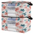 Foldable Clothes Storage Bags Clothes Organizer Bin with Clear Windows ...
