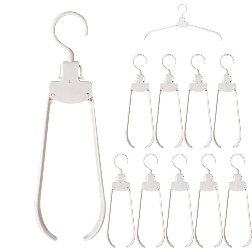 Foldable Hangers For Travel and Multipurpose Closet Organizer Portable ...