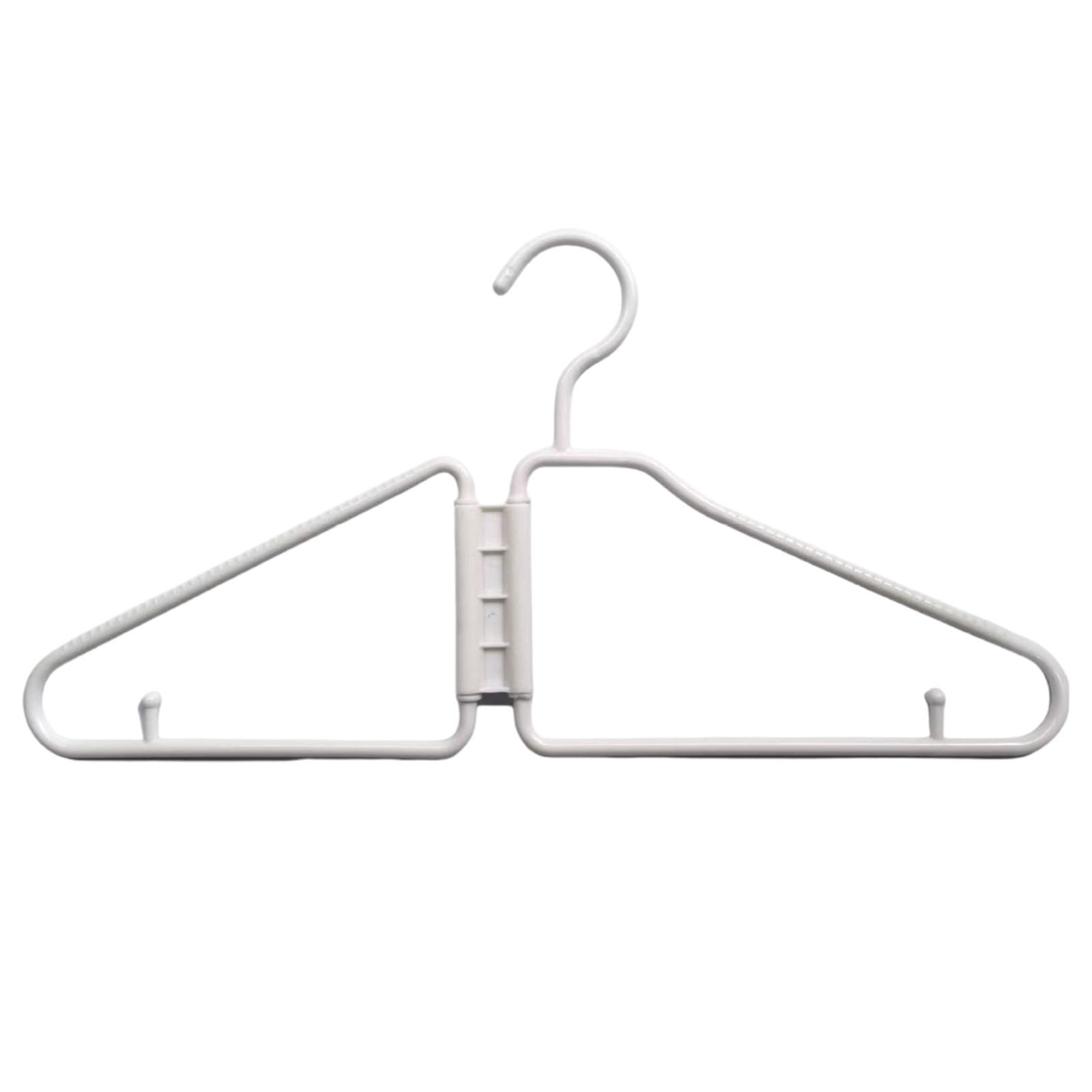 Foldable Coat Hanger, 6 Pack - Portable Travel Hangers, Space Saving ...