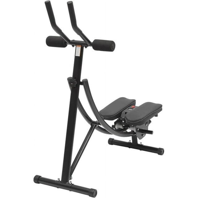 Foldable Core Abdominal Trainer, LCD Monitor Hassock Workout Machine ...
