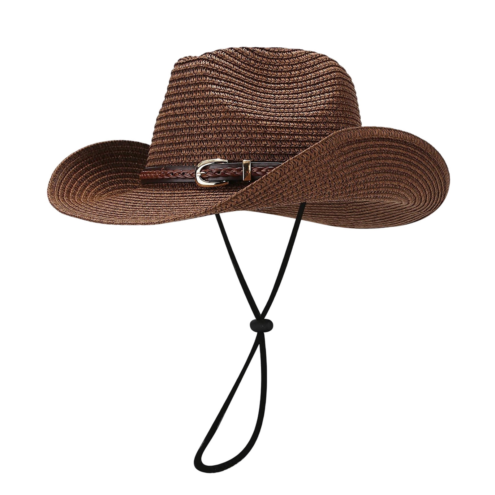 Foldable Cowboy Bowler Sun Hat - Lightweight UV Protection for Beach ...
