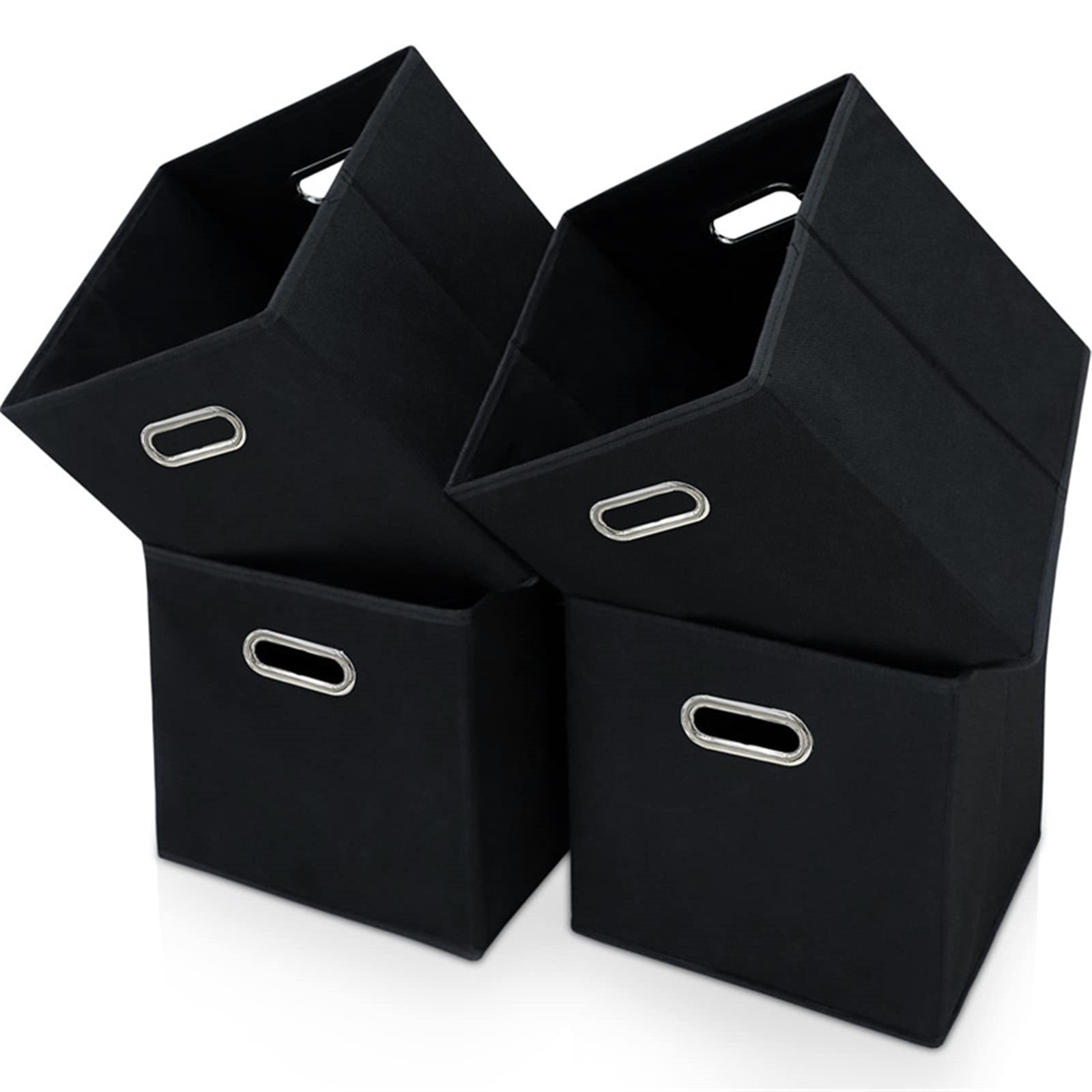 Foldable Cube Storage Baskets, 4 Count - Walmart.com
