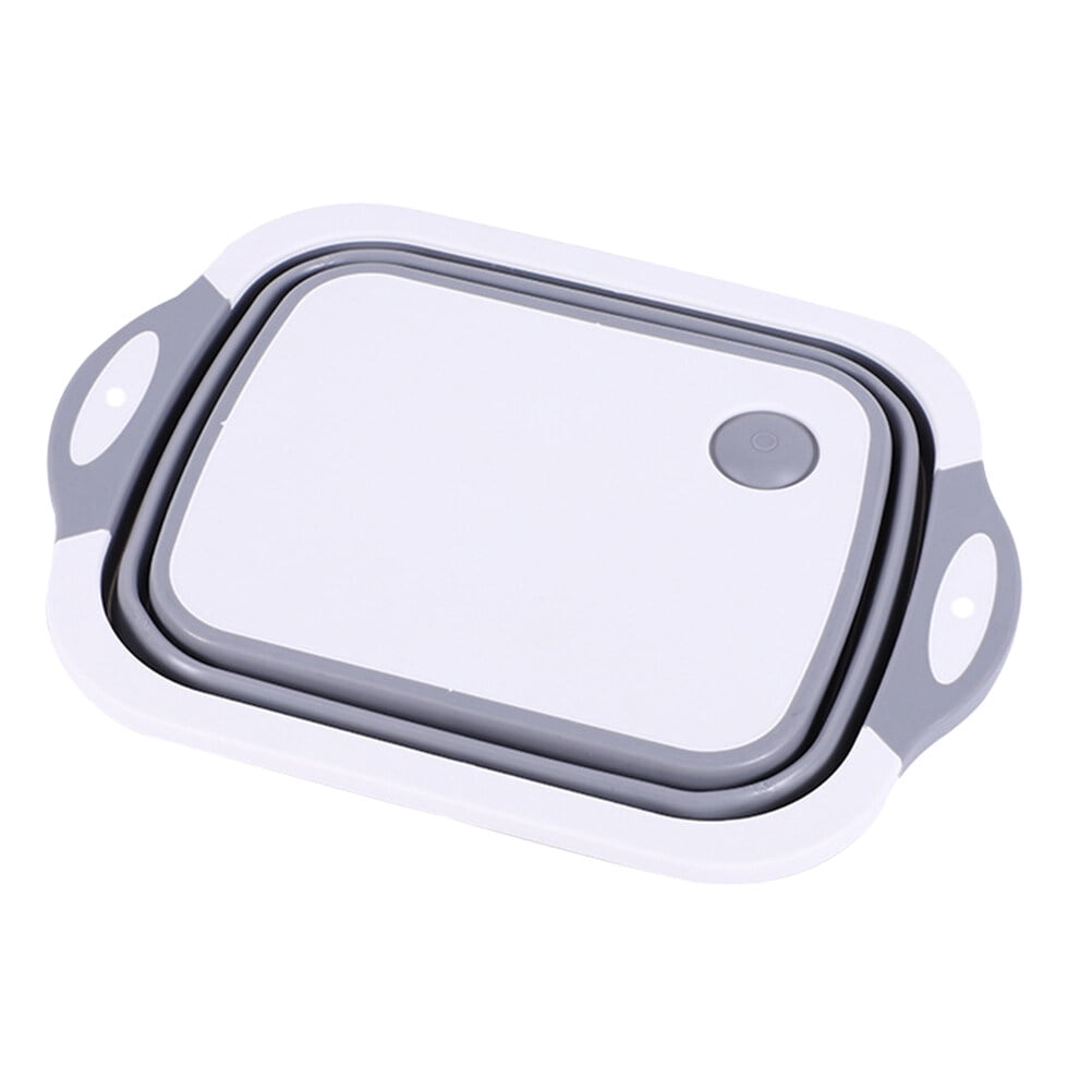 Foldable Cutting Board with Strainer Multifunctional Kitchen Vegetable ...