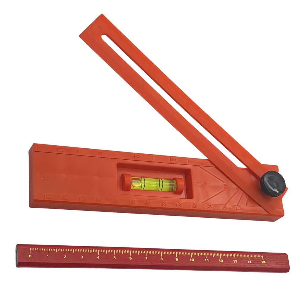 Foldable Depth Measuring Ruler Angles Marking Ruler Positioning Guide ...