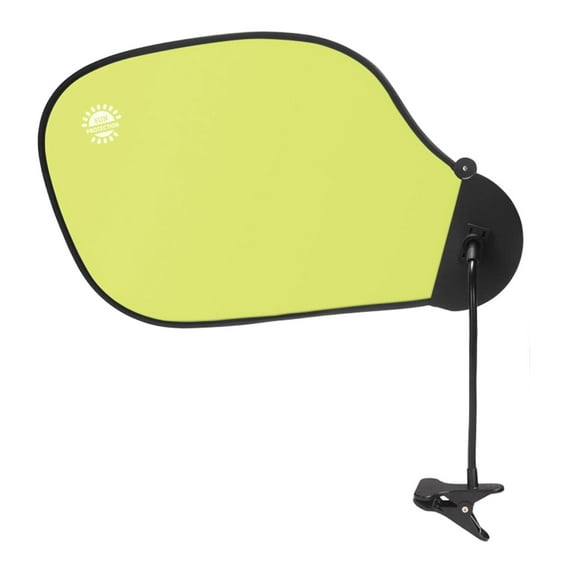 Foldable Desk Screen Sun Shade Clip on Light Shield Adjustable Angle ...