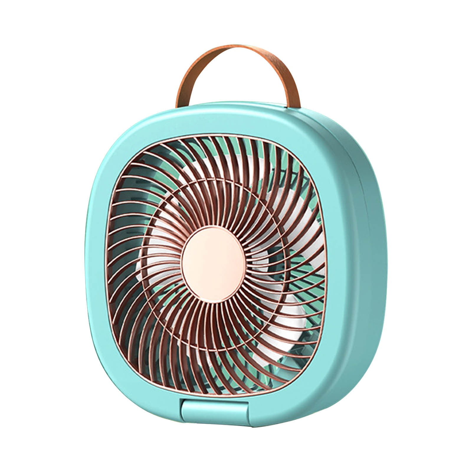 Foldable Desktop Fan With Digital Display And Timed Display Home USB ...