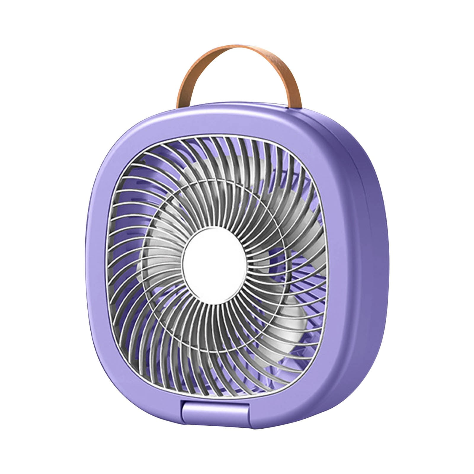 Foldable Digital Desktop Fan Timed Display Home Usb High Wind Power ...