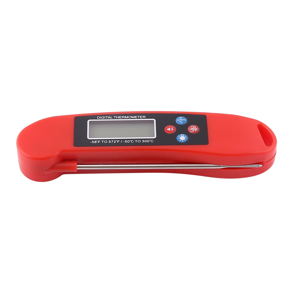 Foldable Digital Instant Read Food Cooking Meat Kitchen BBQ Thermometer ...