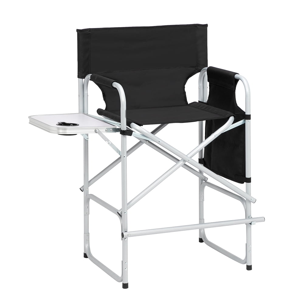 Foldable Directors Chair, 600D Oxford Fabric Heavy Duty Chair with ...