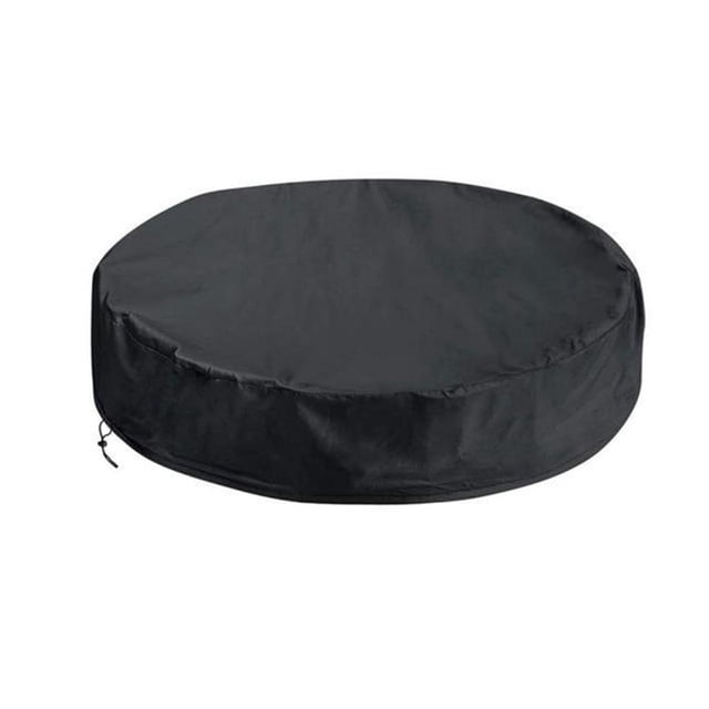 Foldable Dog Pool with Round Pool Cover Collapsible Dog Pet Pool Cover ...